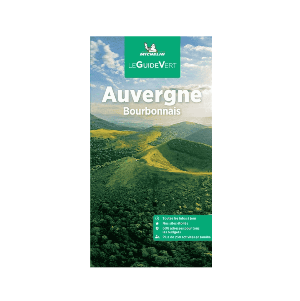 Guide Vert Auvergne - Michelin - Boutique de l'Aventure Michelin