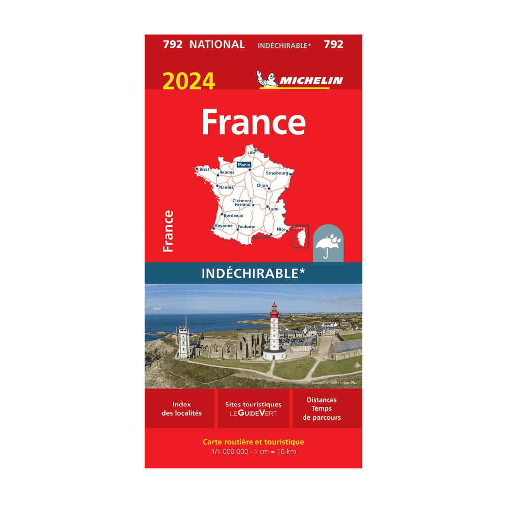 France - Michelin laminated National Map 791 - Boutique de l'Aventure ...