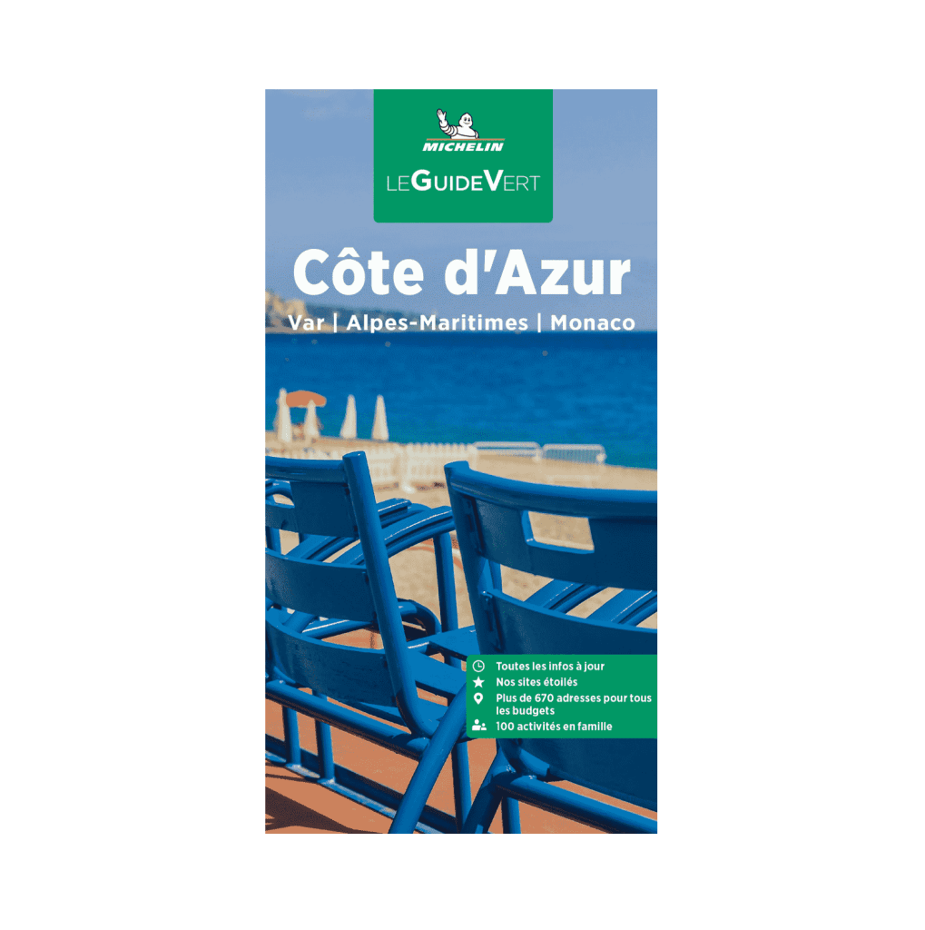 Guide Vert Côte d'Azur - Michelin - Boutique de l'Aventure Michelin