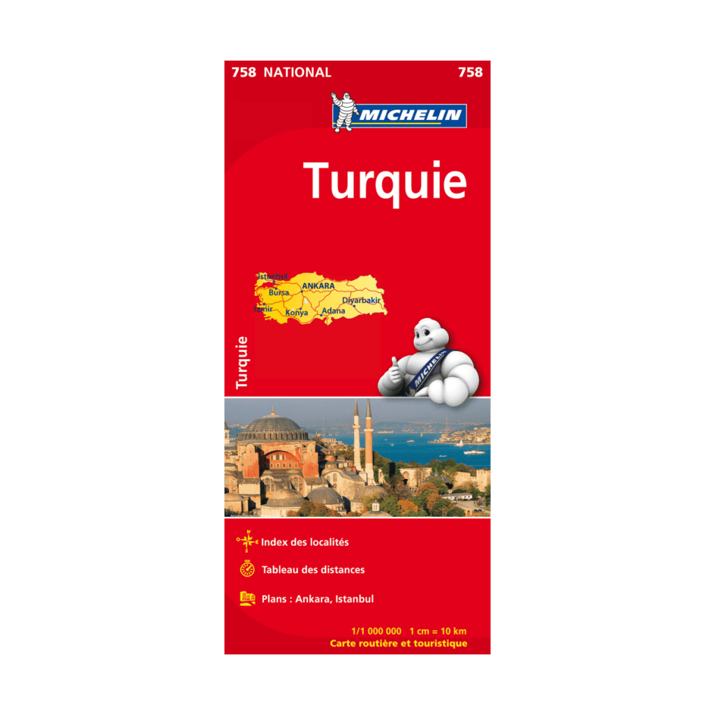 Turkey Michelin National Map 758 Boutique De L Aventure Michelin turkey-michelin-national-map-758-boutique-de-l-aventure-michelin