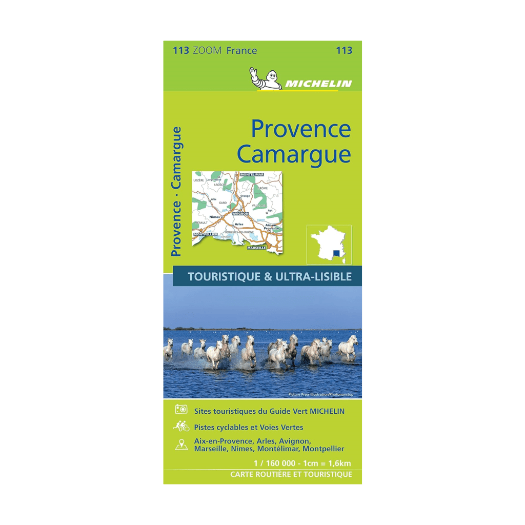 Carte zoom 113 Provence Camargue - Michelin - Boutique de l'Aventure ...