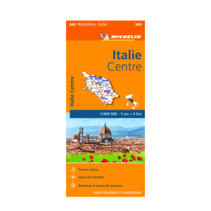 Carte régionale 563 Italie Centre - Michelin - Boutique de l'Aventure ...