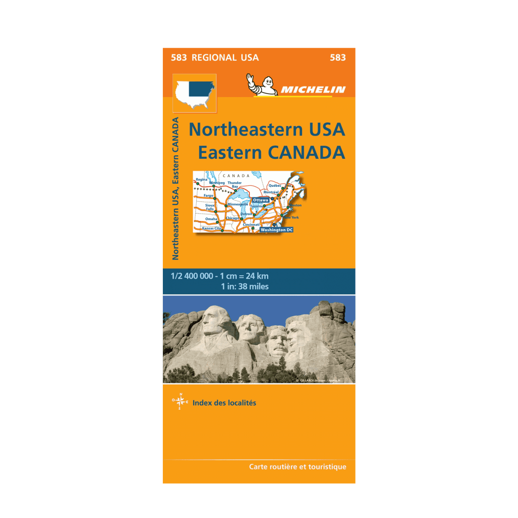 Carte R gionale 583 tats Unis Nord Est Et Canada Est Michelin Carte R gionale 583 tats Unis Nord Est Et Canada Est Michelin