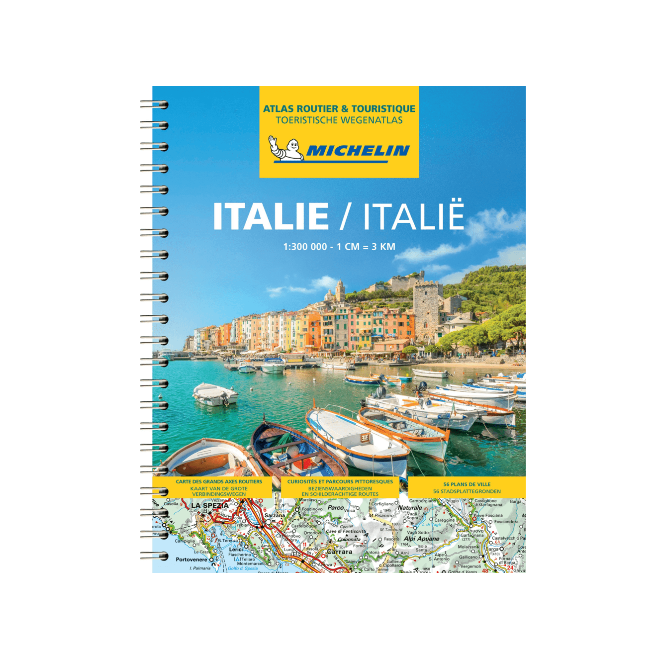 Atlas routier Italie (à spirales) 2023 - Michelin - Boutique de l ...