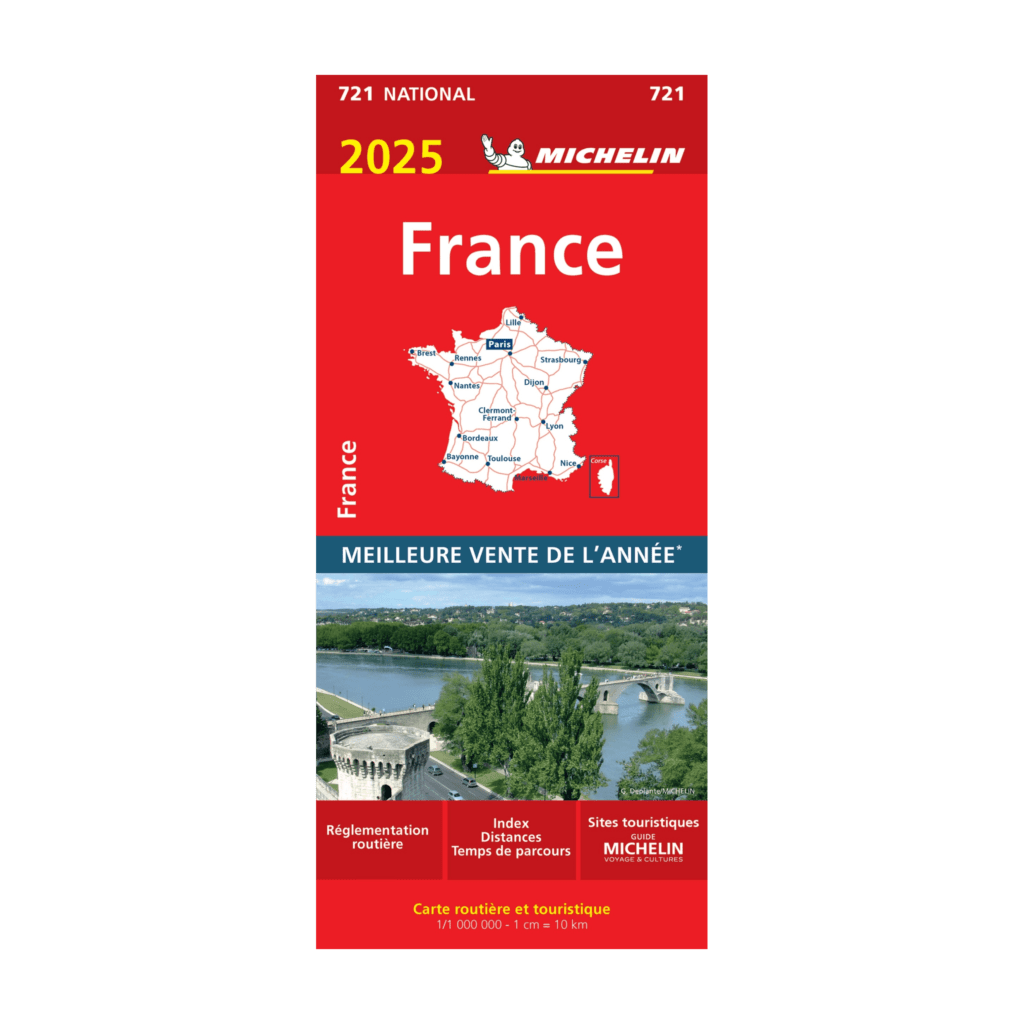Carte nationale 721 France - Michelin - Boutique de l'Aventure Michelin